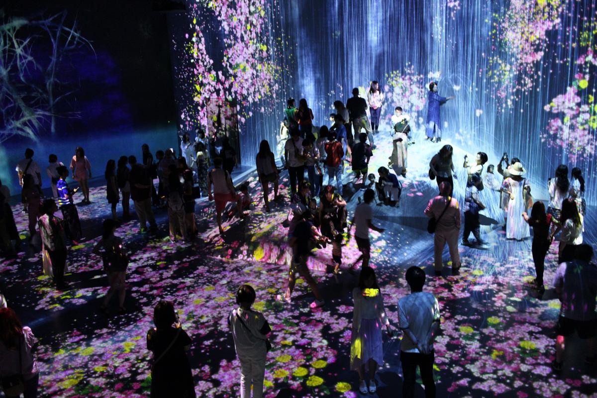 5 Gründe, warum sich das "MORI Building Digital Art Museum" in Tokyo ...