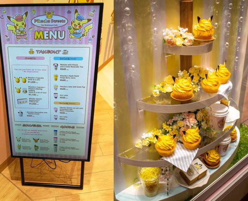 "Pikachu Sweets" Cafe in Tokyo - The Hangry Stories