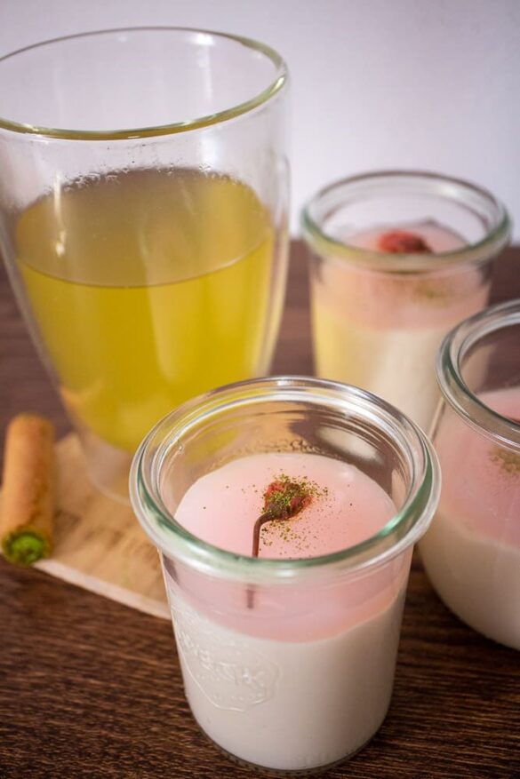 [Rezept] Sakura Pudding: Frühling im Glas - The Hangry Stories