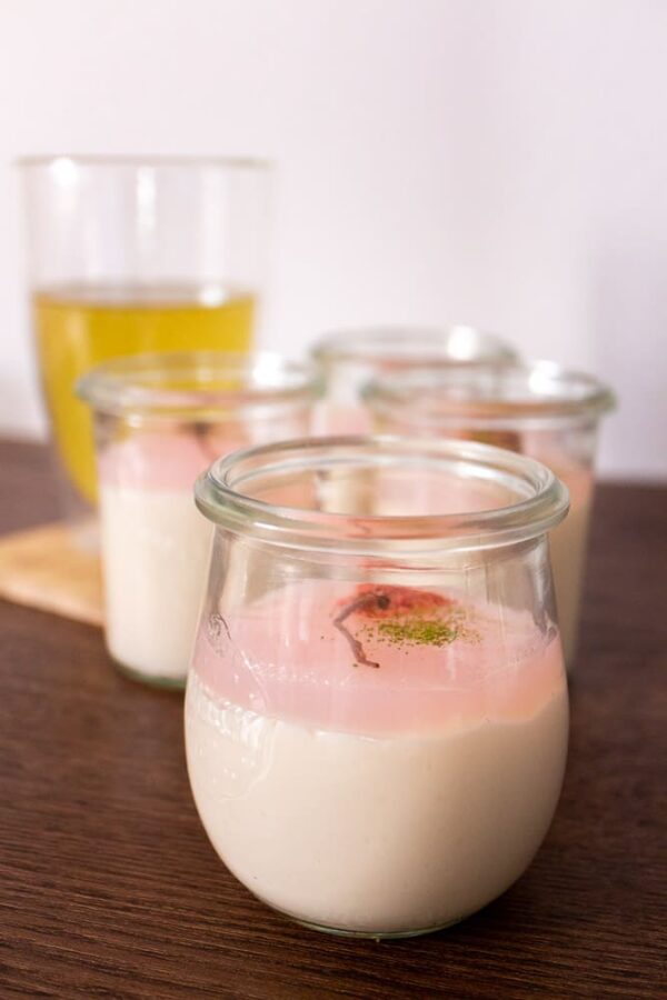 [Rezept] Sakura Pudding: Frühling im Glas - The Hangry Stories