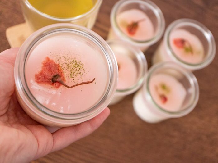 [Rezept] Sakura Pudding: Frühling im Glas - The Hangry Stories
