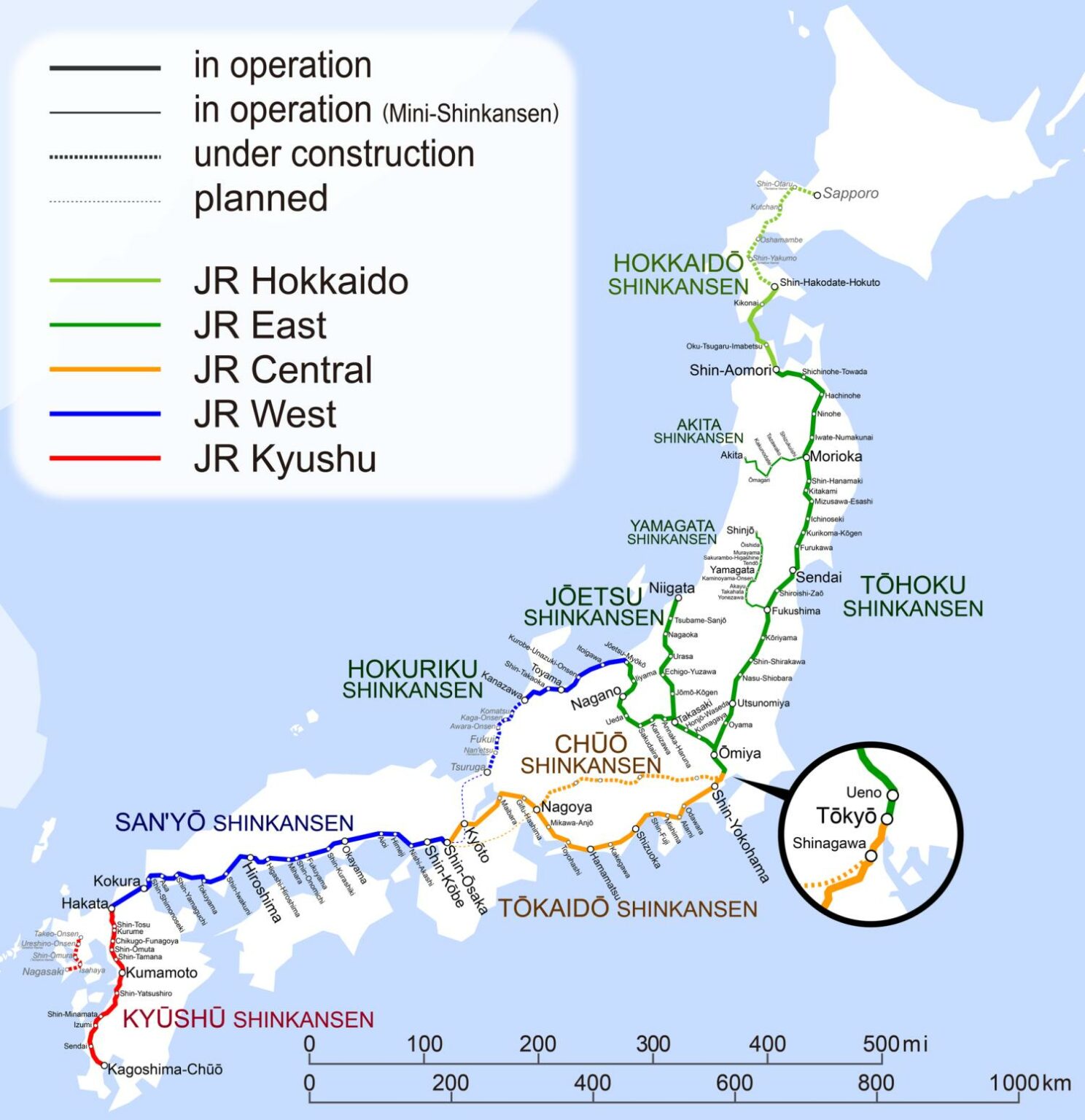 Shinkansen: Alles über Japans Schnellzug