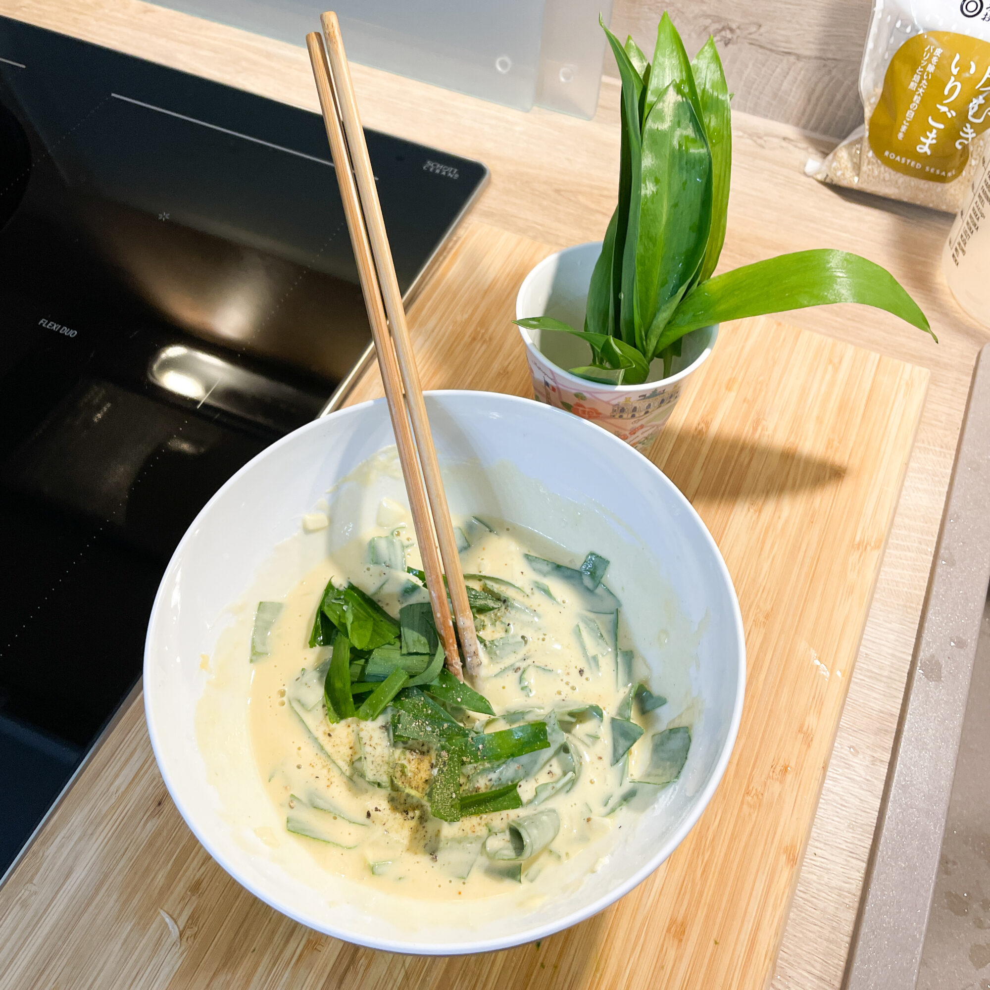 Rezept für Chijimi mit Bärlauch (koreanischer Pfannkuchen) - The Hangry ...