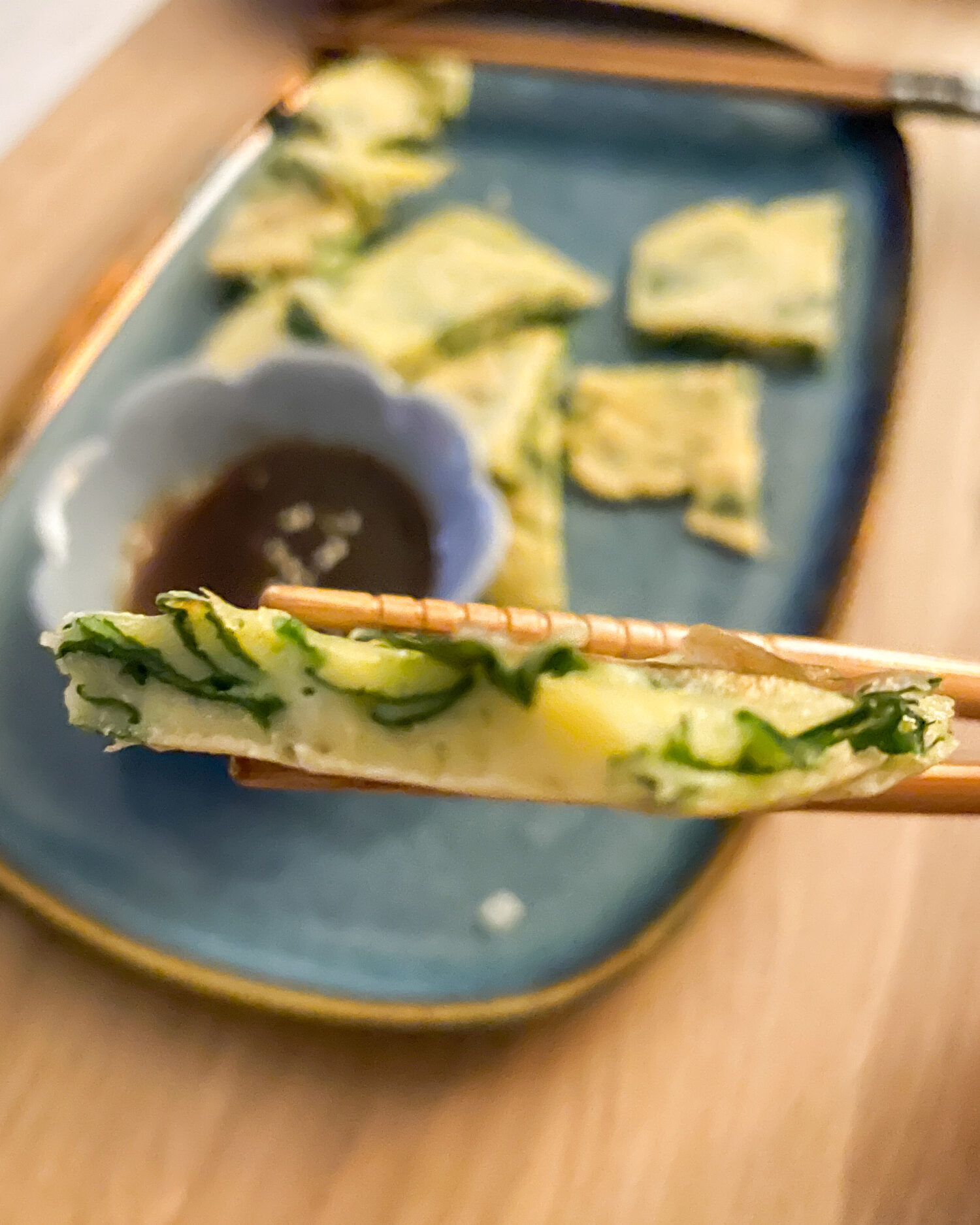 Rezept für Chijimi mit Bärlauch (koreanischer Pfannkuchen) - The Hangry ...