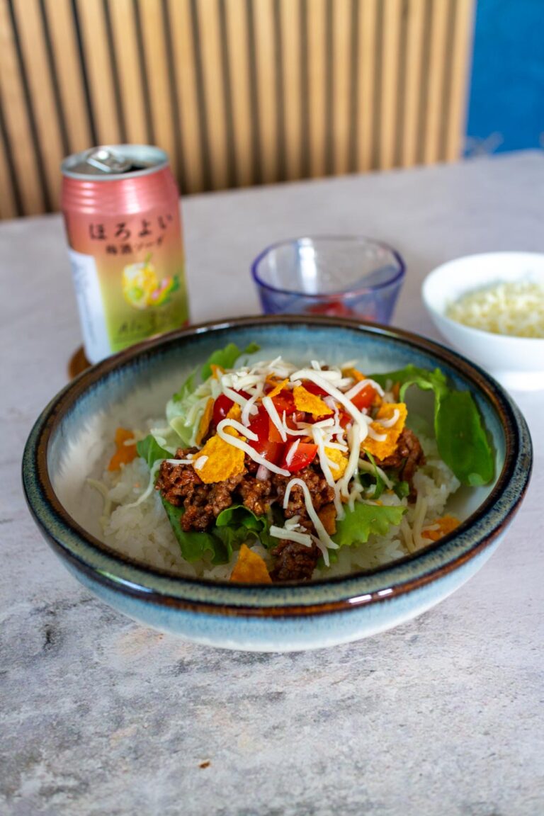 [Rezept] Taco Reis aus Okinawa - The Hangry Stories